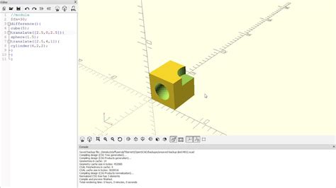 OpenScad Module YouTube