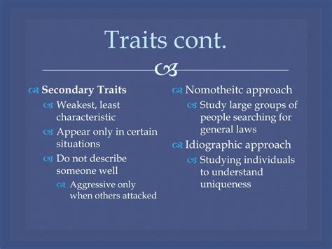 Ppt Trait Theory Powerpoint Presentation Free Download Id2208646