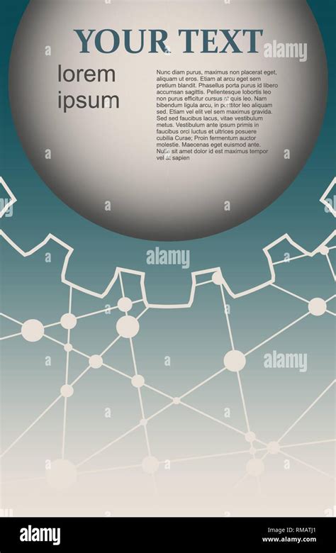 Molecule And Communication Background Stock Vector Image And Art Alamy