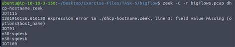 tryhackme zeek — task 4 cli kung fu recall processing zeek logs task
