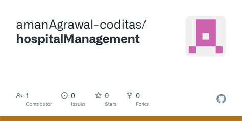 Github Amanagrawal Coditas Hospitalmanagement
