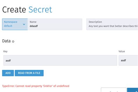 can t create a secret · issue 456 · rancher dashboard · github