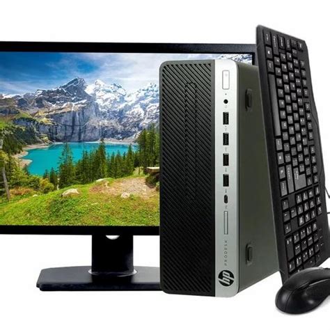 Tower Hp Prodesk G Refurbished Desktop Inches Core I At Rs In Mumbai