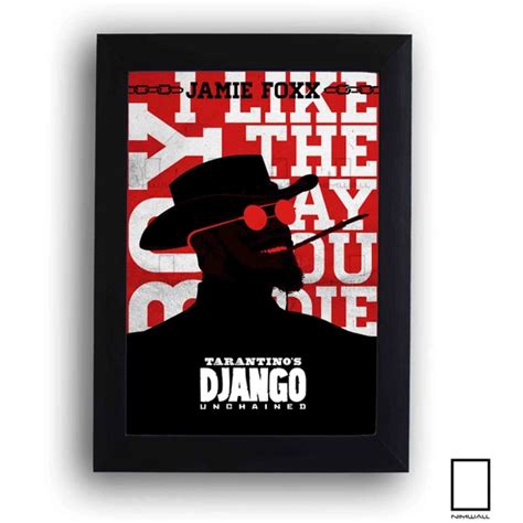 خرید و قیمت تابلو فیلم جانگو زنجیر گسسته Django Unchained مدل N 22327 ترب