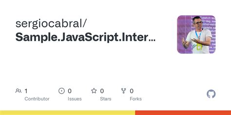 Github Sergiocabralsamplejavascriptinterceptrequest
