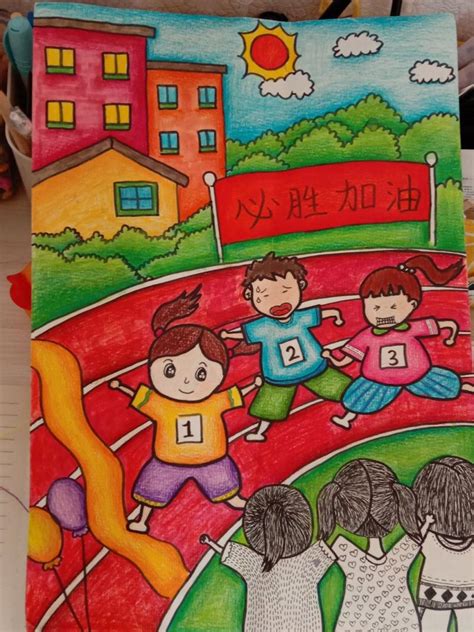 简笔画运动会入场式（精选11张） 简笔画图片大全