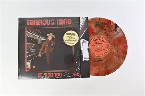Marcus King El Dorado On Easy Eye Sound Orange Marbled Vinyl