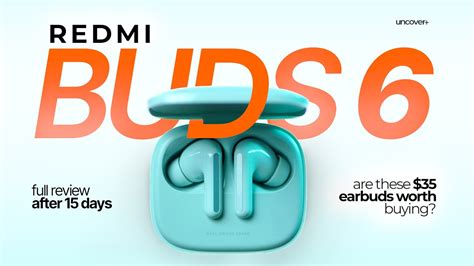 Xiaomi Redmi Buds 6 Manual Guia Do Usuário