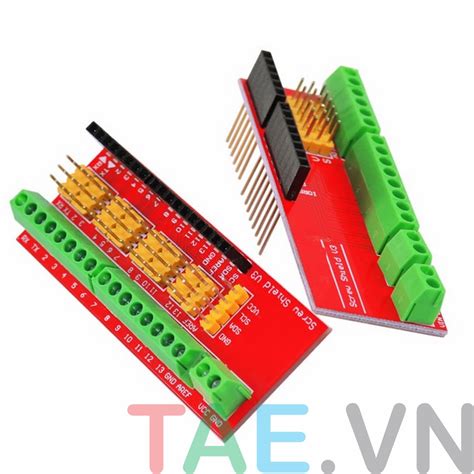 Shield V3 Ra Domino Cho Arduino Uno R3 Trường An Equipment