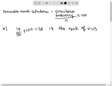Solved 21 The Following Table Shows Four Rows Froma Frequency