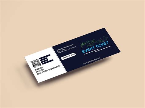Event Ticket Design On Behance