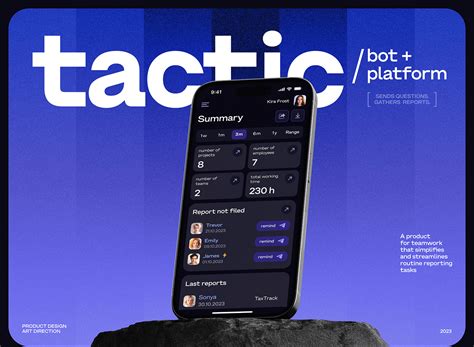 tactic platform ui ux design and branding behance