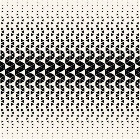 Geometric Triangle Halftone Minimal Pattern Vector Background Stock Vector By ©sunspire 156849002