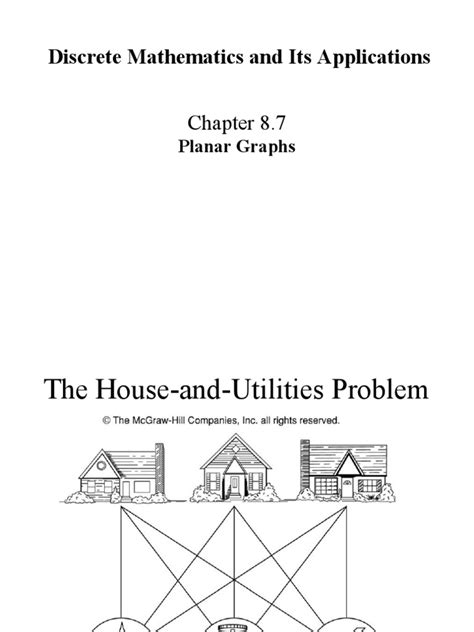 Discrete Mathematics And Its Applications Planar Graphs Pdf Graph Theory Mathematical