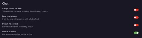 Bigger Scrollbar In AI Sidebar Feature Requests Cursor Community Forum
