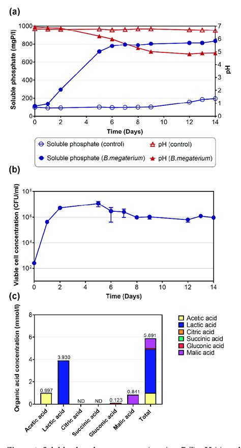 Soluble Phosphate Concentrations Mg P L Ph A And Viable Cell Download Scientific Diagram