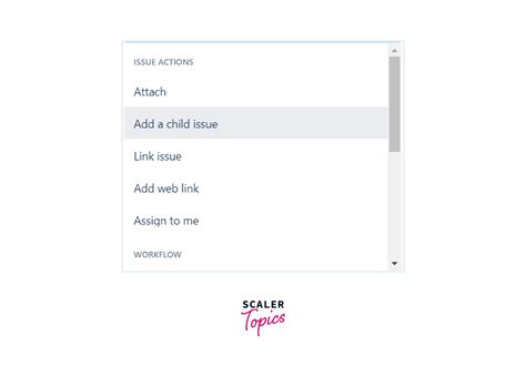 Issues Types In JIRA Scaler Topics