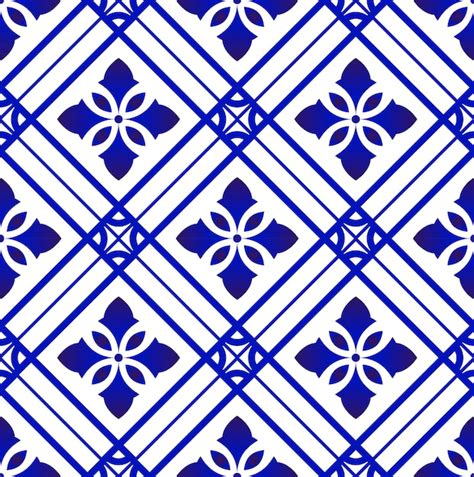 Premium Vector Tile Pattern Vector