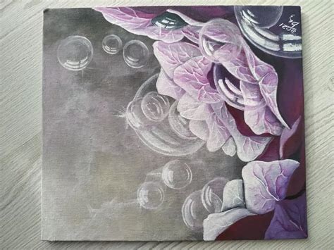 Blagota Картина Фиолет ⠀ Иногда вечером случается фиолетово цветочное настроение Оно