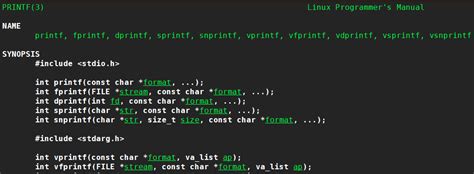 【问题】man手册如何查看区分printf命令和printf函数 Csdn博客