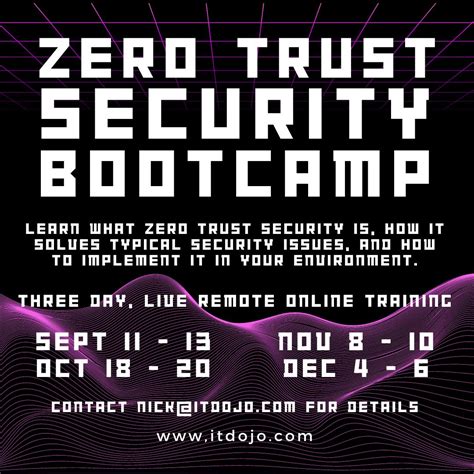 nick webb 💥 on linkedin zerotrust training cybersecurity