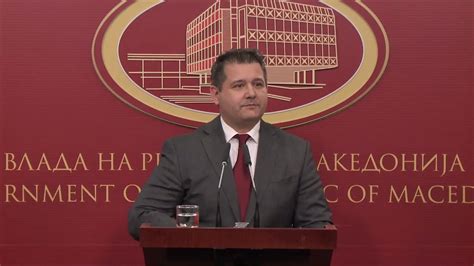 Редовна прес конференција на Портпаролот на Владата Миле Бошњаковски 07 02 2018 Youtube