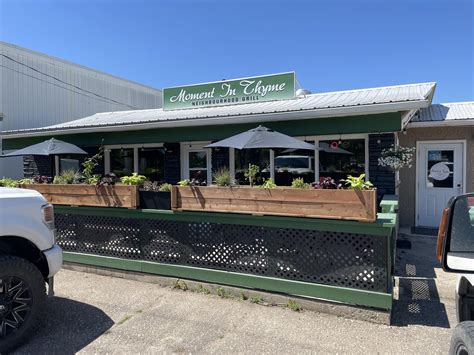 Moment In Thyme Neighbourhood Grill Morden Mb