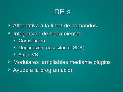 Introducción a la tecnología Java página 2