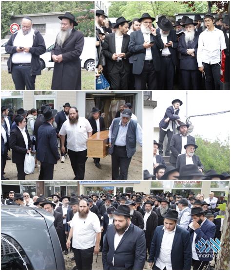 Levaya For Rabbi Berel Pachter Held In Paris
