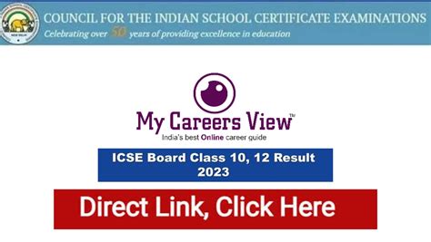 ICSE ISC Result Declared My Careers View India S Best College
