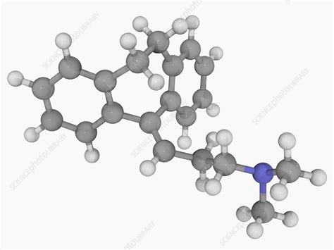 Amitriptyline Drug Molecule Stock Image F004 6152 Science Photo Library