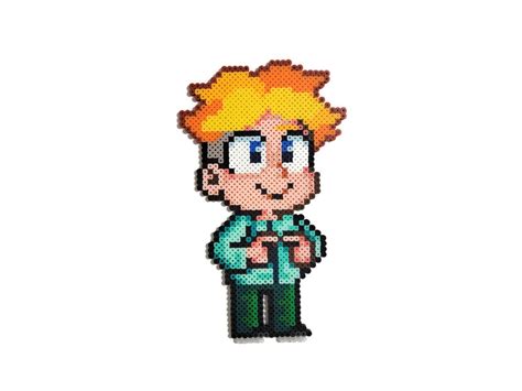 Butters Stotch South Park Pixel Art Figures Etsy Australia