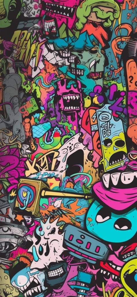 Trippy Graffiti Wallpaper