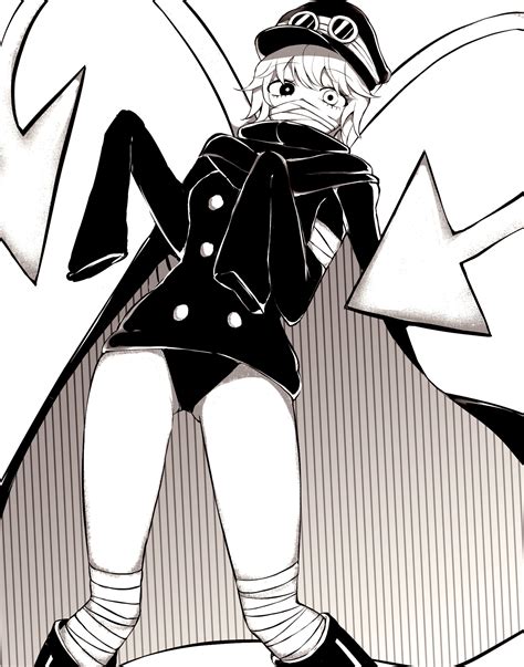 Kasumi 6 Gunko One Piece Highres 1girl Arrow Symbol Bandaged Leg Bandages Buttons