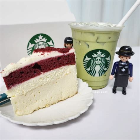 스벅 신메뉴 말차 크림 브륄레 라떼 산타 레드 벨벳 치즈 케이크 11월 스타벅스 메뉴 네이버 블로그