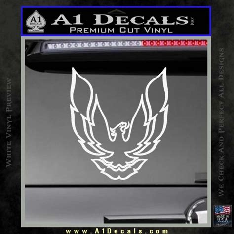 Pontiac Firebird Decal Sticker V1 A1 Decals