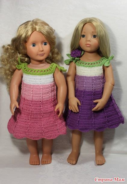 Платье Колокольчик для куклы 45 50 см американская немецкая Готц русская Автор Ika