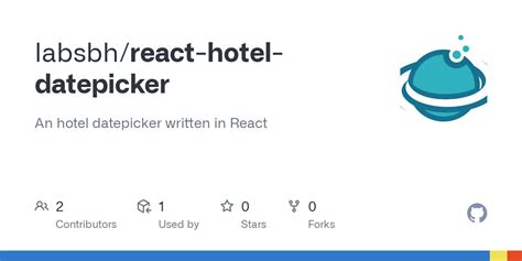 Github Labsbhreact Hotel Datepicker An Hotel Datepicker Written In