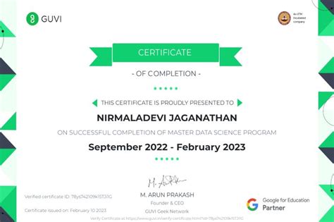 dr nirmaladevi jaganathan on linkedin guvi datascience 18 comments