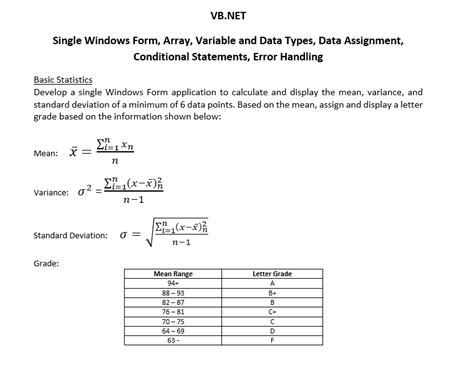 Solved Vbnet Single Windows Form Array Variable And Data