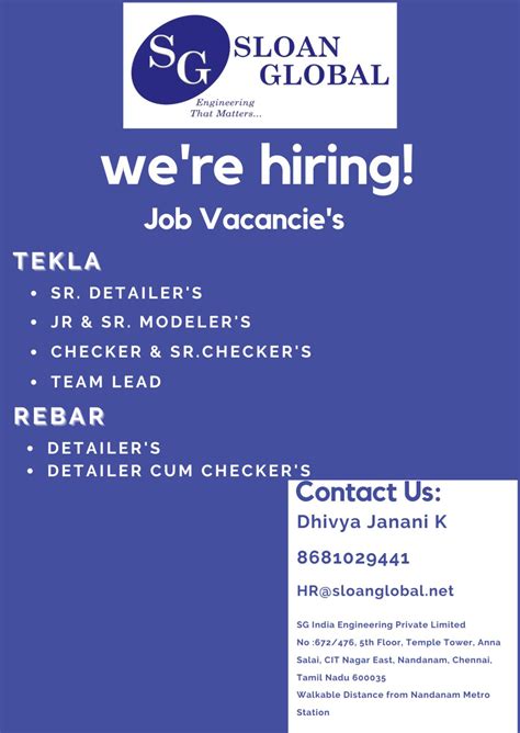 Dhivya Janani K On Linkedin 🔊 Announcementwe Are Hiring Contact Us Or Send Your Resume