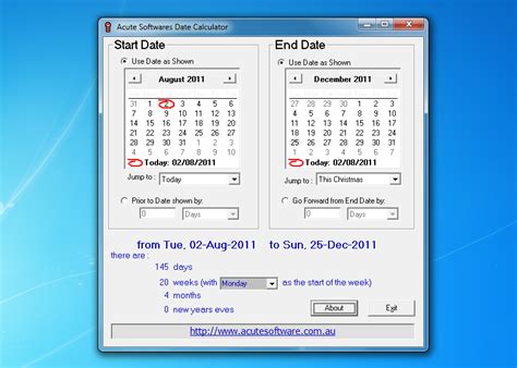 Date Calculator 2 2 Free Download Software Reviews Downloads News Free Trials Freeware And