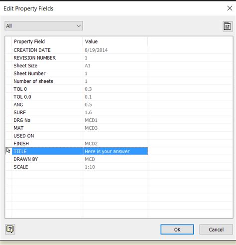 Solved Title Block Wont Update Autodesk Community