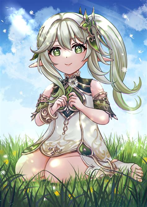 Nahida Genshin Impact Drawn By Lili Messaina Danbooru