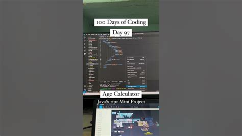Day 97 100 Days Of Coding Age Calculator Js Project Javascript Shorts Motivation Youtube