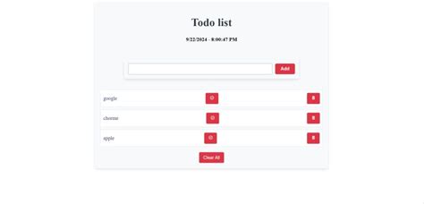 Naved Khan On Linkedin To Do List Built With Reactjs I Developed A