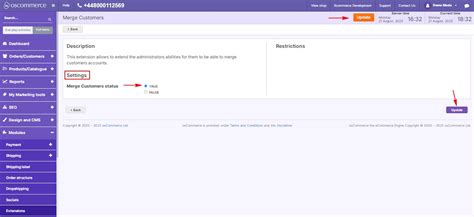 Leading E Commerce And ERP Agency UK Managing Merge Customers Module