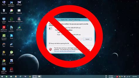 how to disable open file security warning on windows 8 and 8 1 youtube