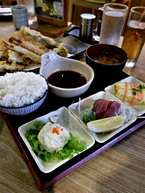 Teishoku Sets At Tendon Kohaku Uptown Mall Jellybeans In The City