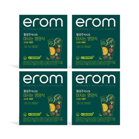 이롬플러스 황성주 박사의 마시는 영양식 190ml 16c X4케이스 누리엘플러스